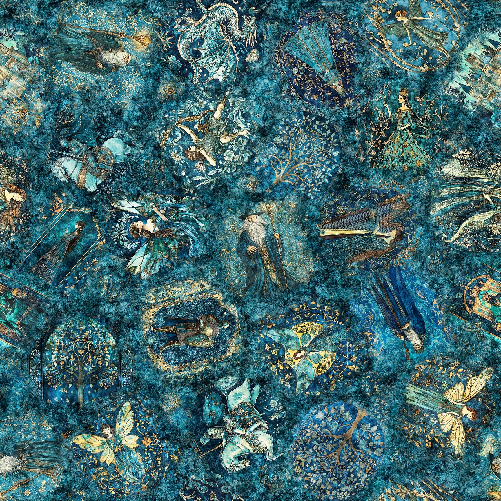 Fantasy Themed Fabric – World Weidner