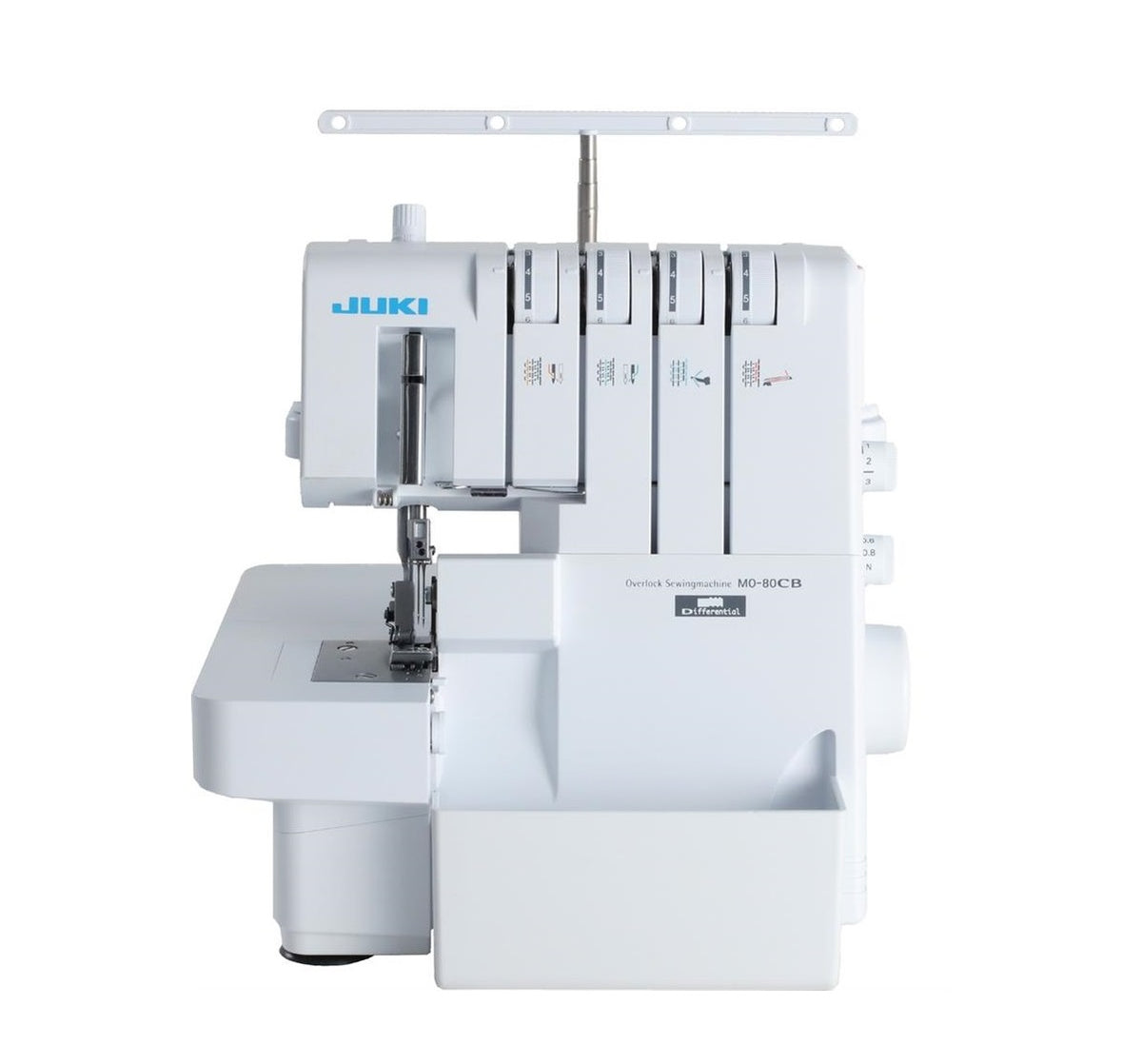JUKI MO 80CB 2 3 4 Thread Overlock Serger Sewing Machine with Free Arm ...