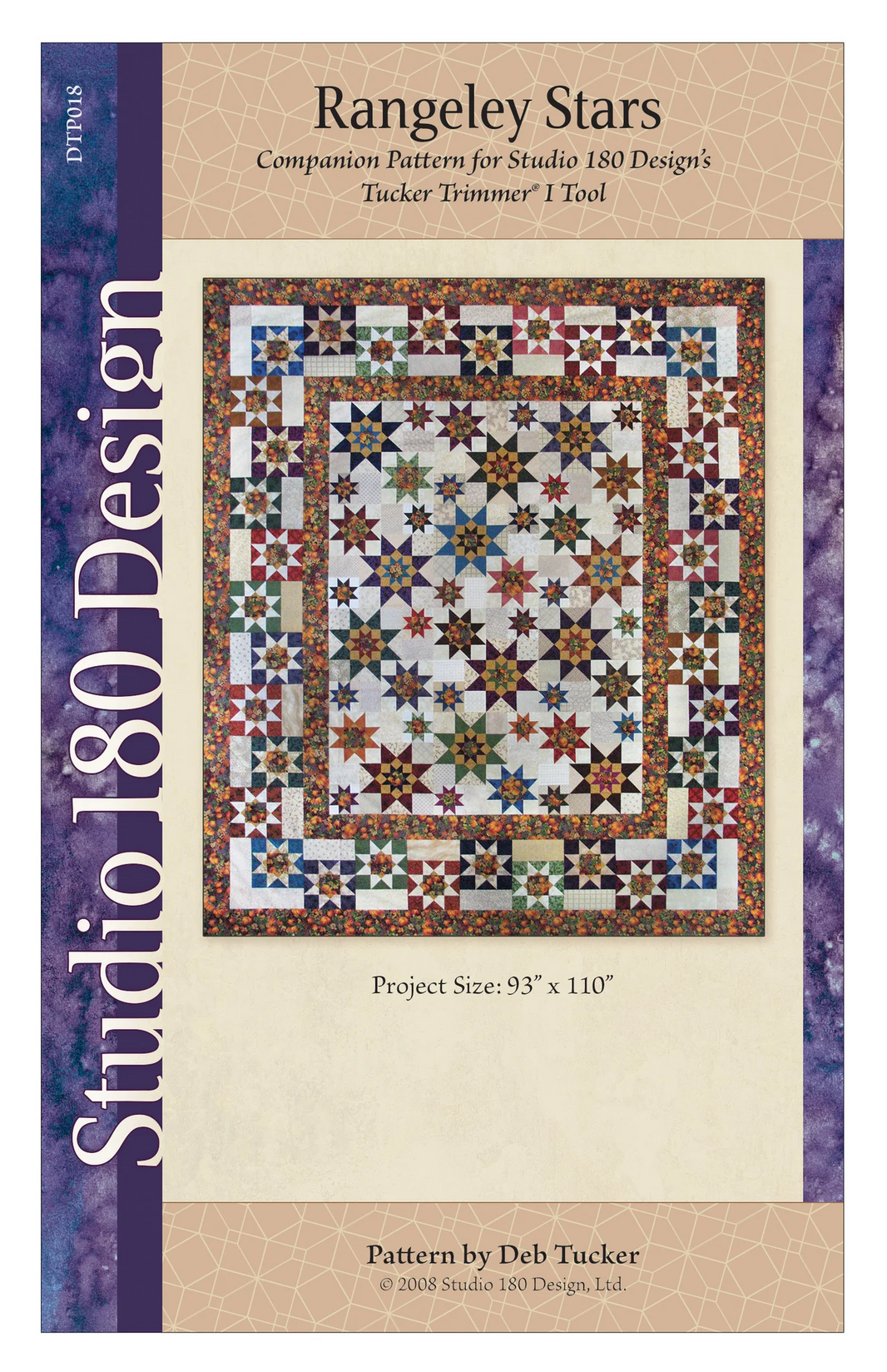 Studio 180 Design Rangeley Stars Quilting Pattern DTP018 – World Weidner