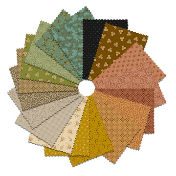 Fabric Henry Glass Precuts Harvest Thyme Fat Quarter Bundle FB4FQHG.HA ...