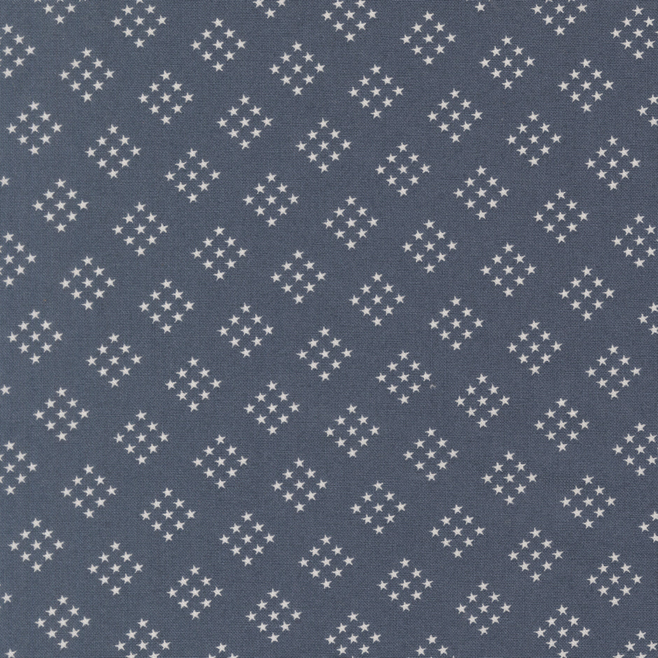 Fabric Moda Indigo Stars Independence Day by the Quarter Yard 55726-24 ...