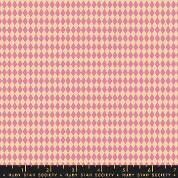 Fabric Ruby Star Society Plum Harlequin Geometry by the Quarter Yard R ...