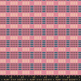 Fabric Ruby Star Society Plum Parallel Geometry by the Quarter Yard RS ...