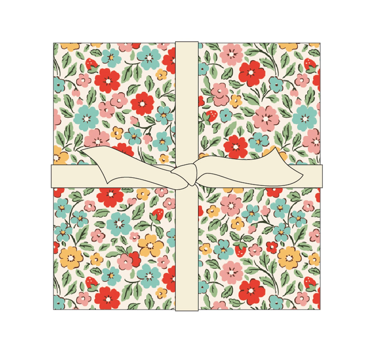 Fabric Poppie Cotton Precuts Farmhouse Fancy 42pc 5" Squares Bundle FH ...