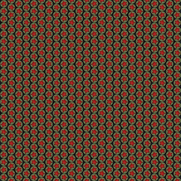 Fabric Riley Blake Black Stars Northern Christmas by the Quarter Yard ...