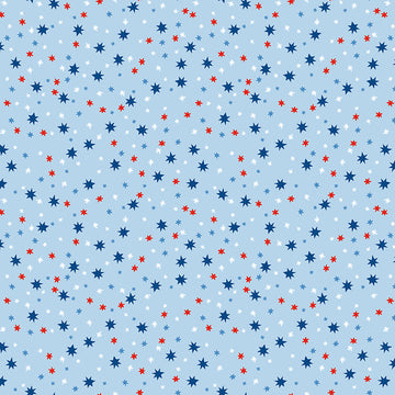 Fabric Riley Blake Frost Stars Firecracker by the Quarter Yard C17204 ...