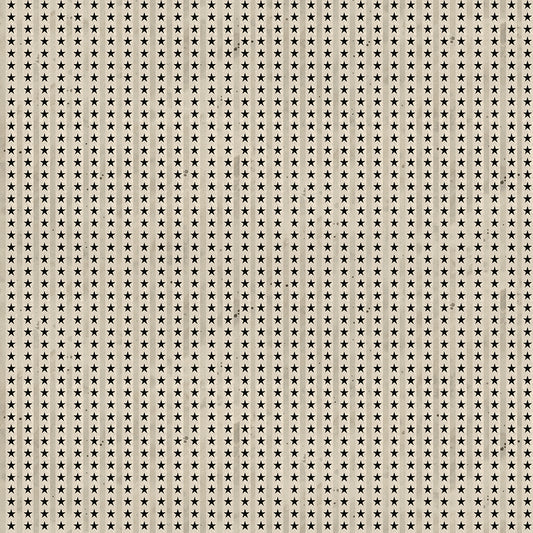 Fabric Riley Blake Neutral Star Stripes Northern Christmas by the Quar ...