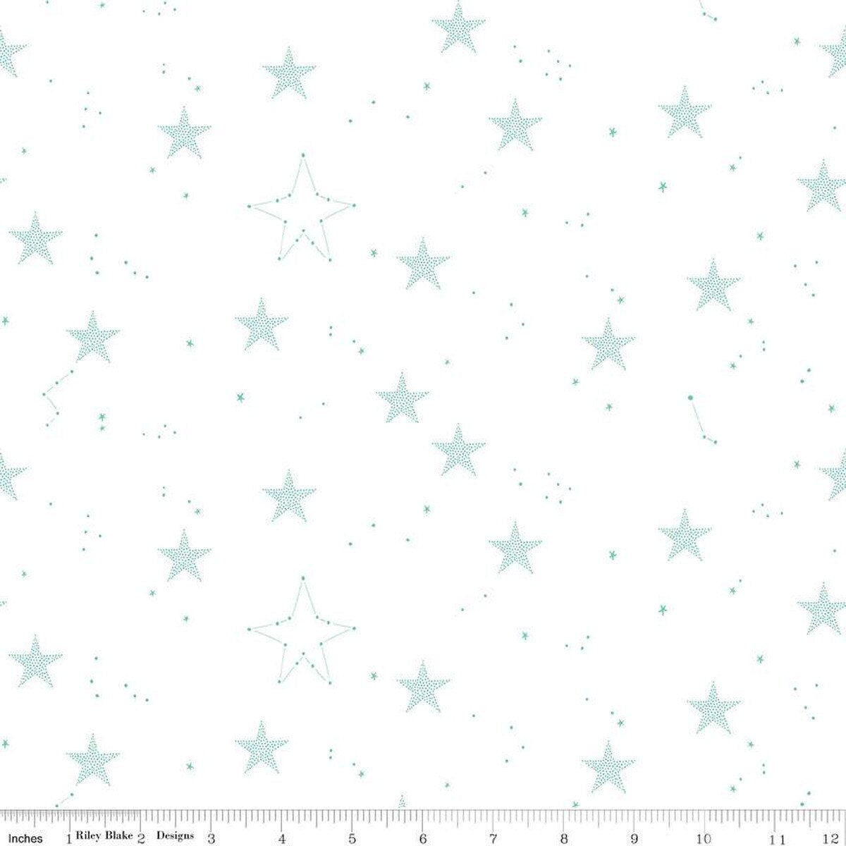 Fabric Riley Blake Wish Upon a Star Hush Hush 5 by the Quarter Yard C1 ...