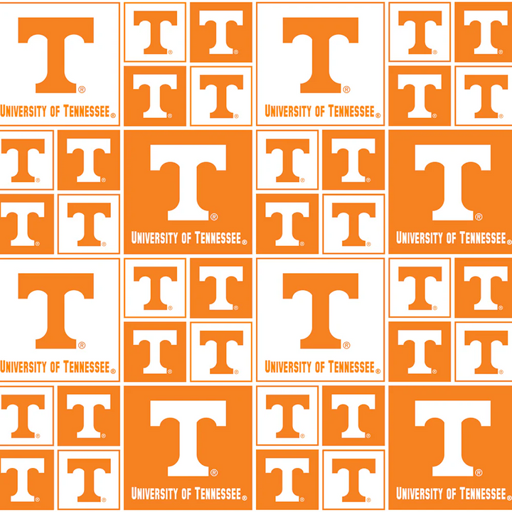 Fabric Sykel Enterprises University of Tennessee Geometric by the Quar ...