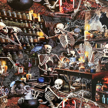 Fabric Timeless Treasures Multi Spooky Apothecary Wicked Willow by the ...