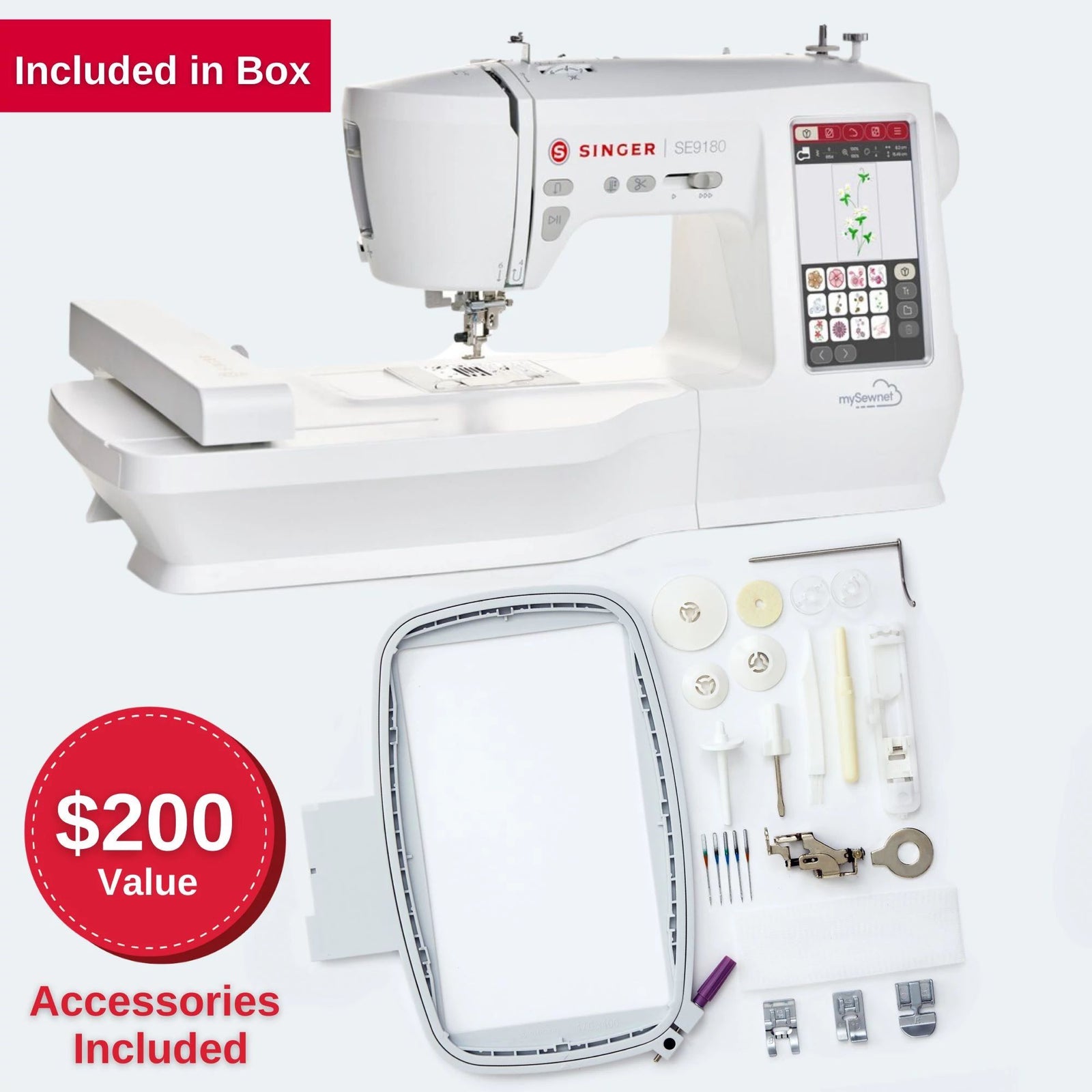 Singer SE9180 Sewing and Embroidery Machine – World Weidner