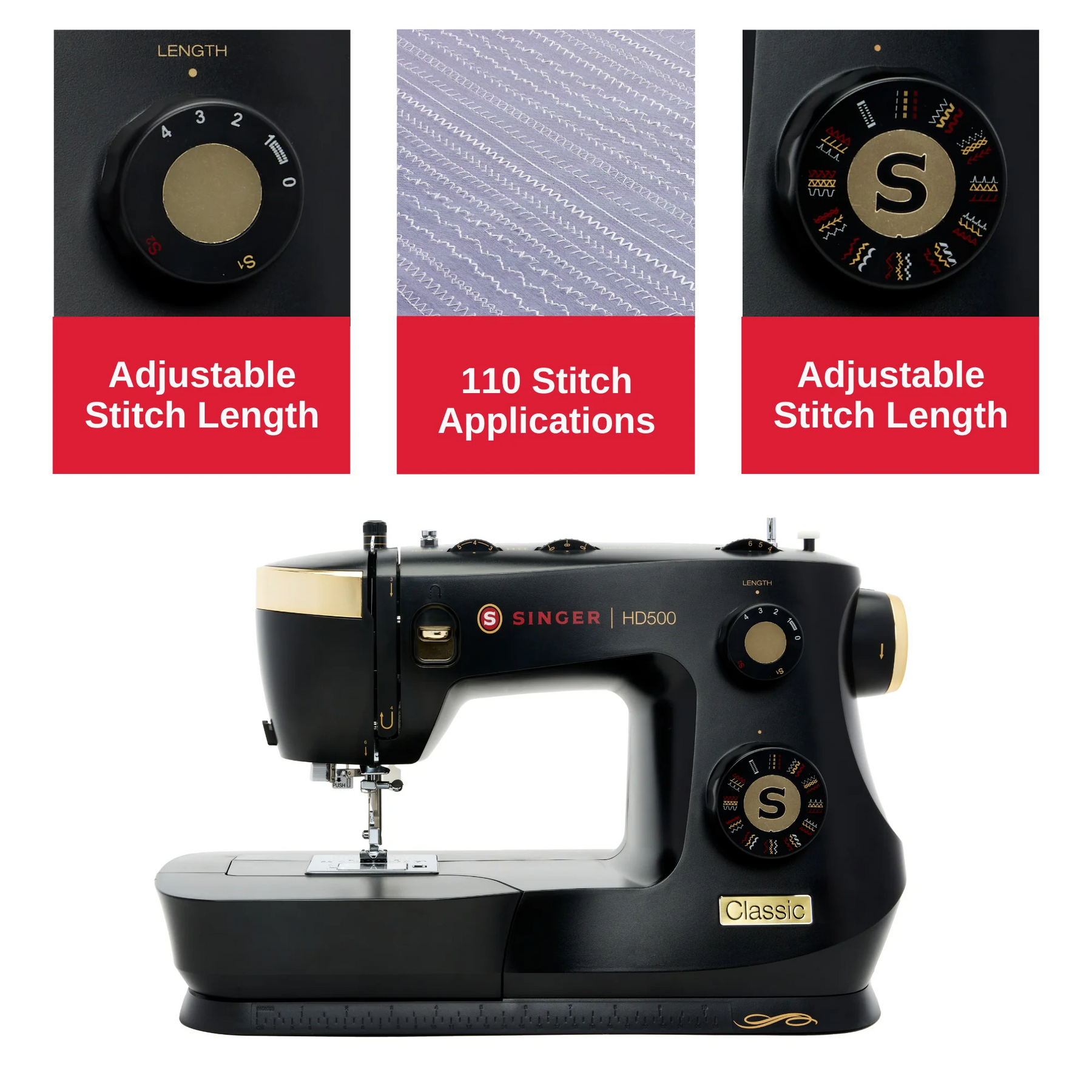 Singer HD500 Classic Sewing Machine – World Weidner
