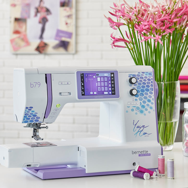 Bernette b79 Yaya Han Special Edition Sewing and Embroidery Machine 10 ...