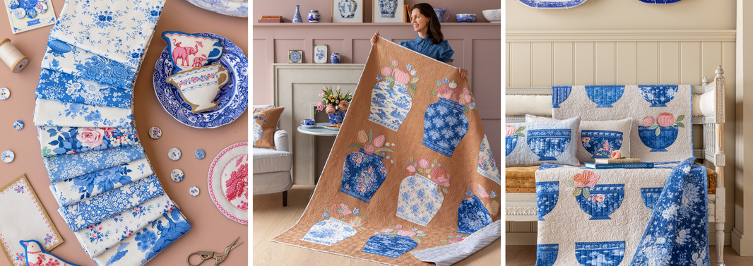 Tilda Something Blue Fabric Collection – World Weidner