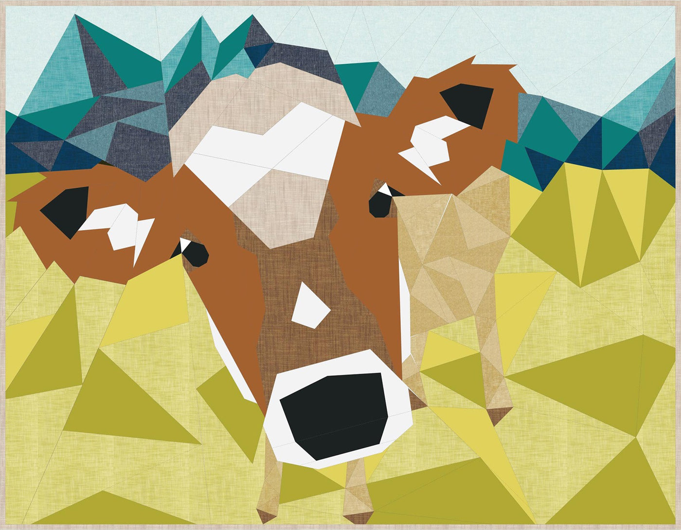 Violet Craft The Cow Abstractions Quilt Pattern VC027 – World Weidner