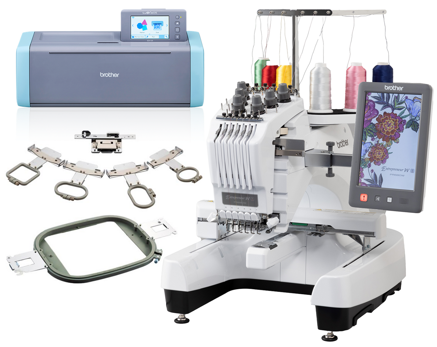 Brother Multi Needle PR Series Comparison Chart – World Weidner
