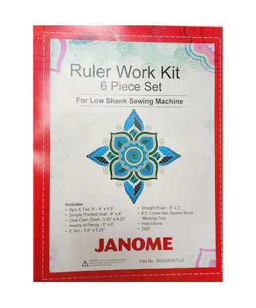 Janome 6pc Ruler Work Kit – World Weidner