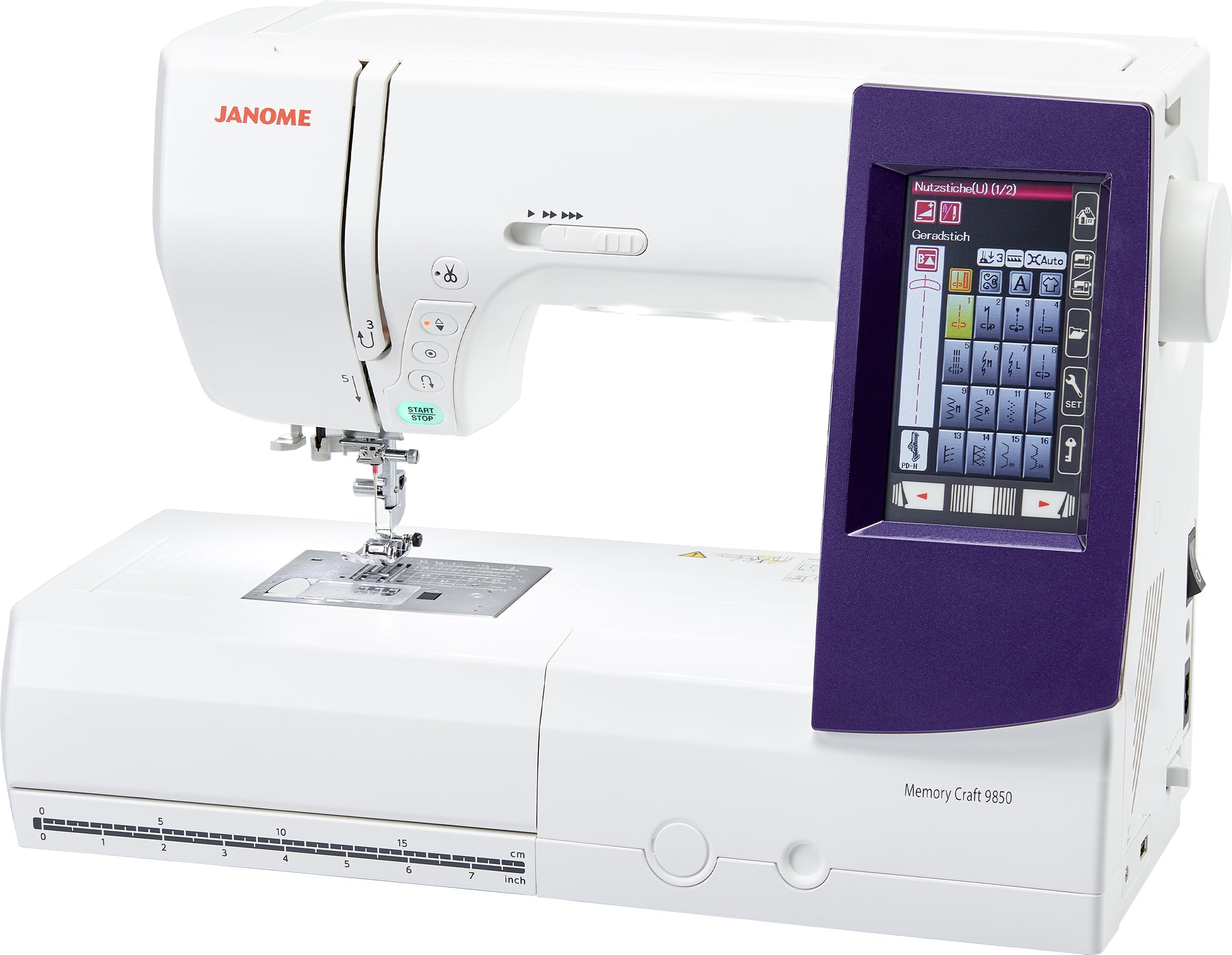 Janome Memory Craft 9850 Sewing and Embroidery Machine – World Weidner