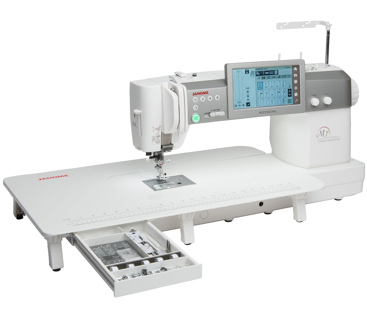 Janome Continental M7 Professional Sewing and Quilting Machine – World ...